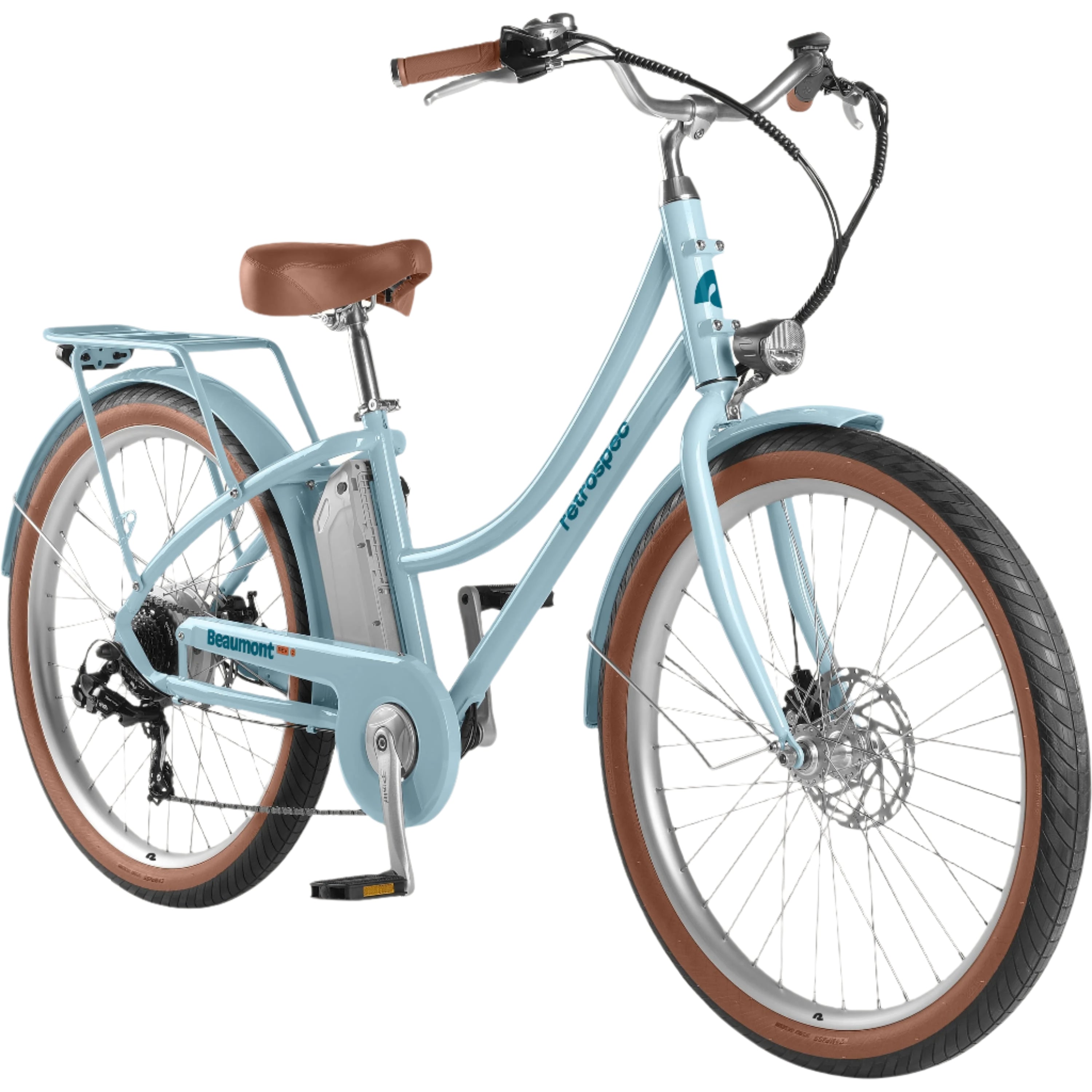 Retrospec Beaumont Rev 2 City E-bike - Step Through – 562 Ebikes Electric Bicycle