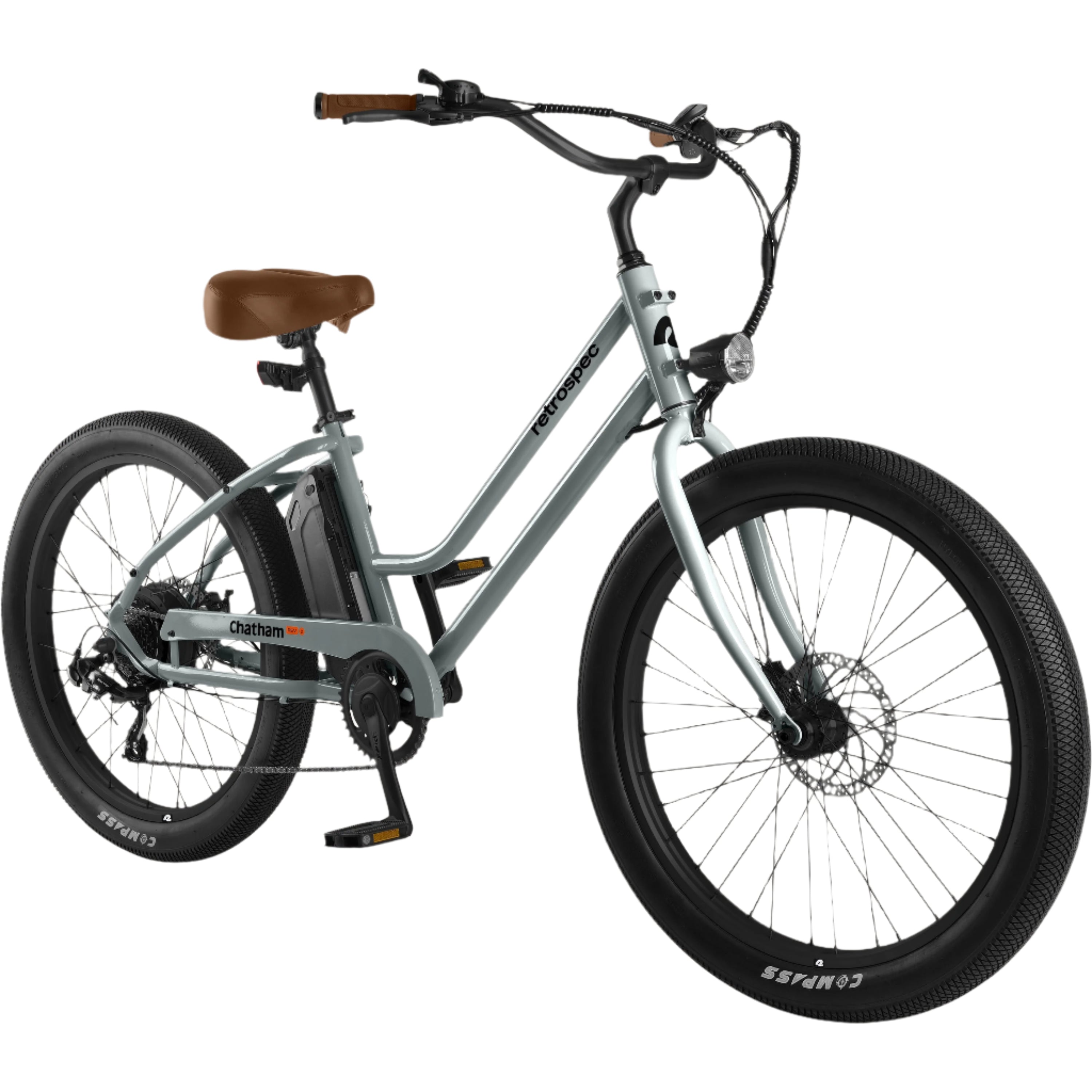 Retrospect Chatham Rev 2 Beach Cruiser Electric Bike - Step Through – 562 Ebikes Electric Bicycle